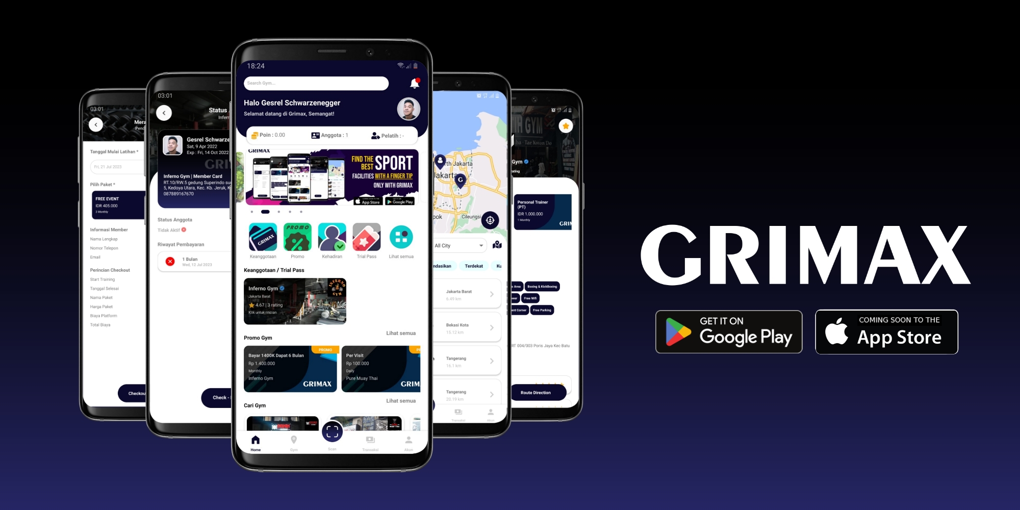 Grimax - Maximize Your Fitness